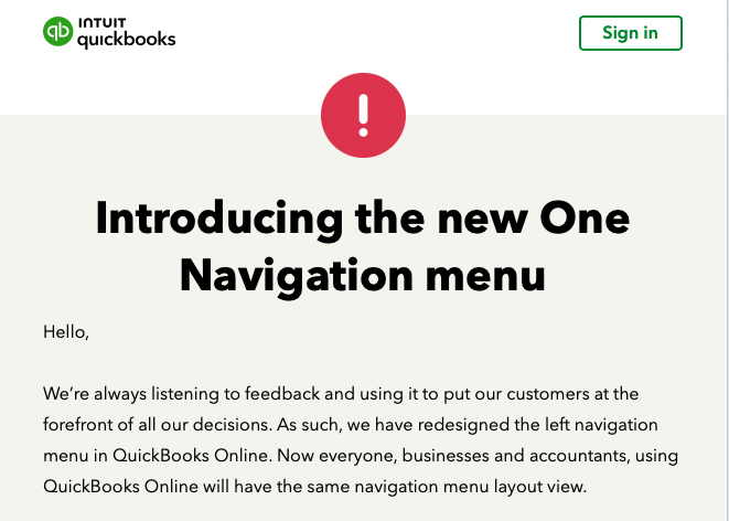 New Navigation Menu, Again!