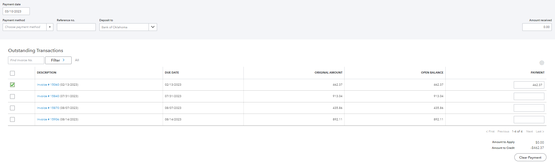 Solved: 2nd try -- Misapplied Q1 customer payment / reapply to correct ...