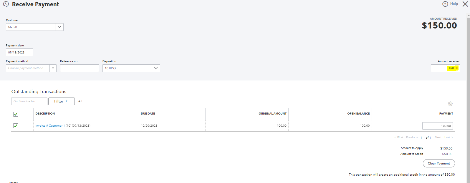Customer Paid Invoice Twice - How do I record the extra payment ...