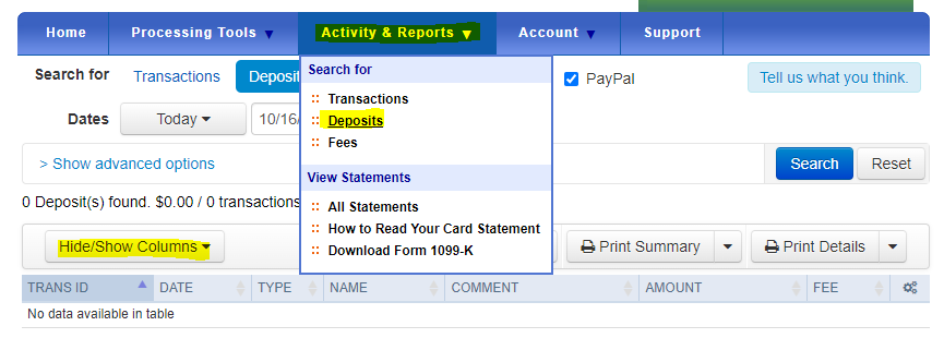 Payment processing temporarily on hold.