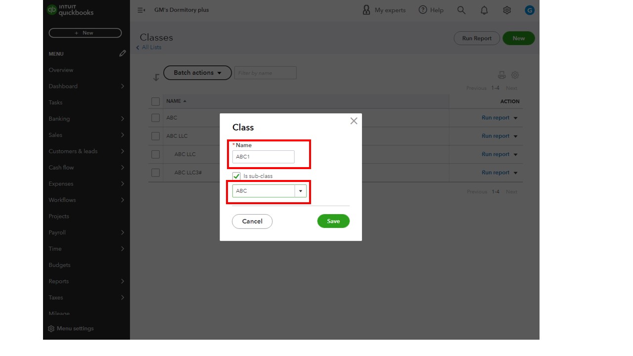 Setting up Subclasses