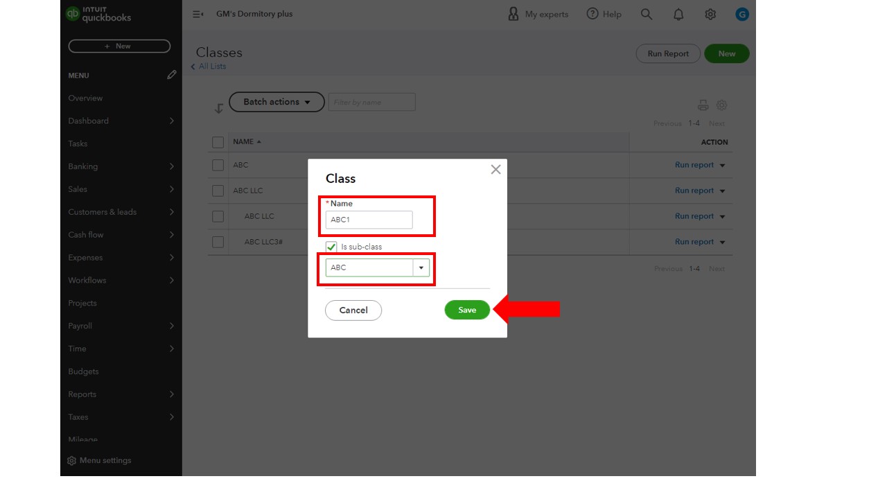 Setting up Subclasses