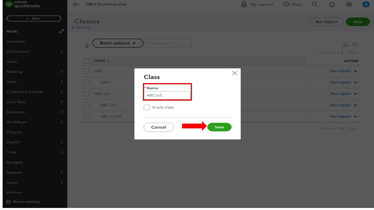 Setting up Subclasses