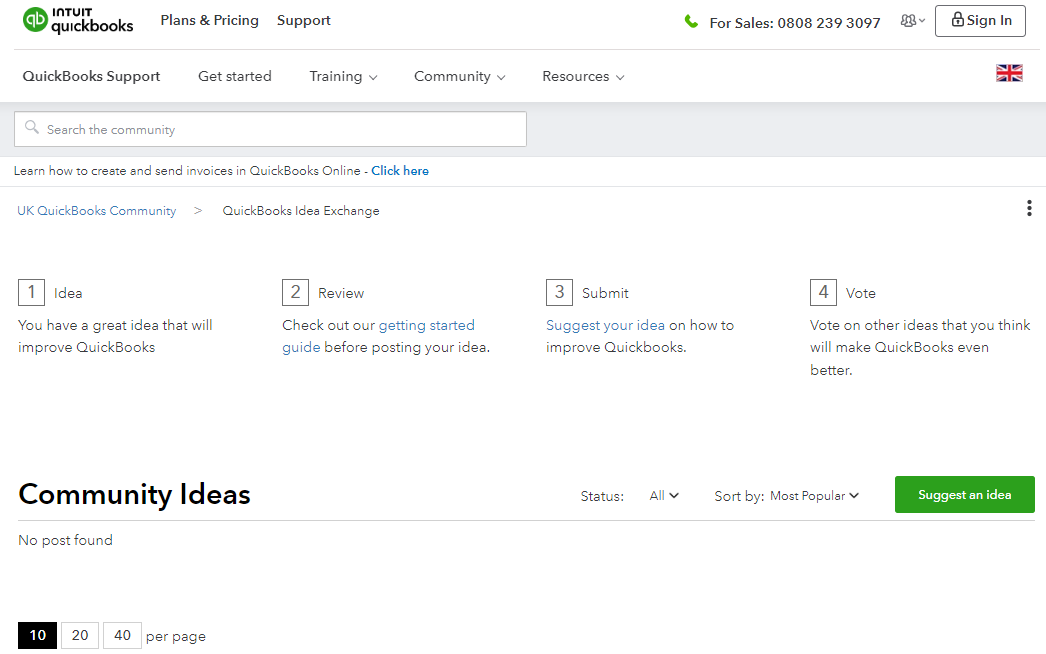 Idea Exchange: Getting Started - Page 2