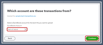 After importing a statement into my account with, they aren’t showing ...