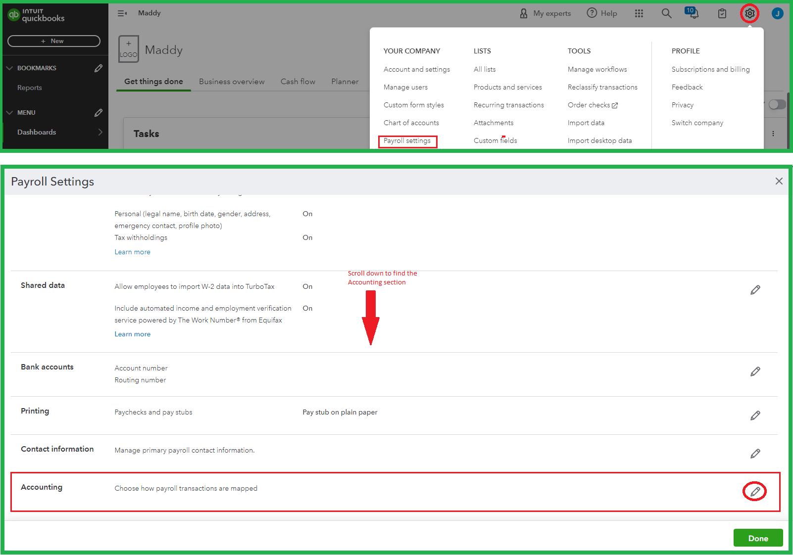 Can I add a custom field to time entry in QBO
