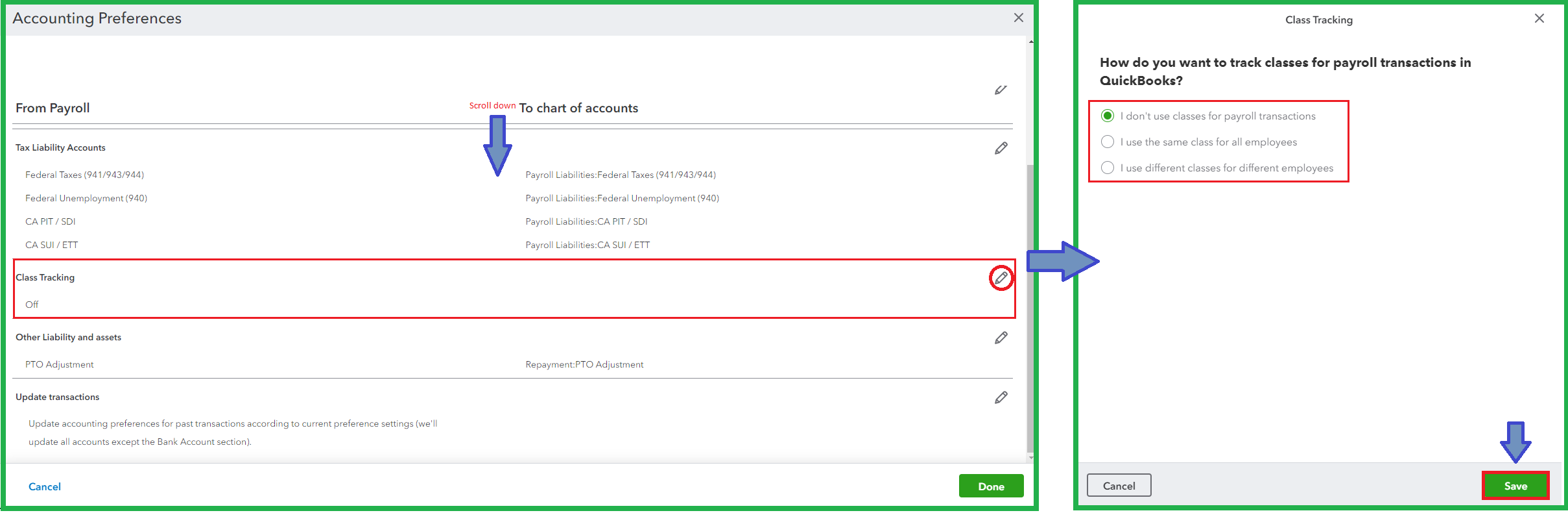 Can I add a custom field to time entry in QBO