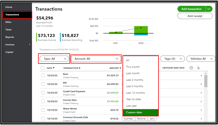 Transaction feed appears to be missing transactions for 02/22/23 to 07 ...