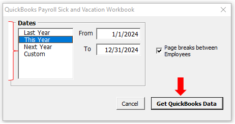 Solved: Employee sick & Vacation History report