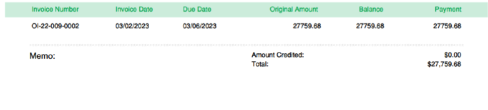 how to receive a payment and send a receipt with an actual balance in ...
