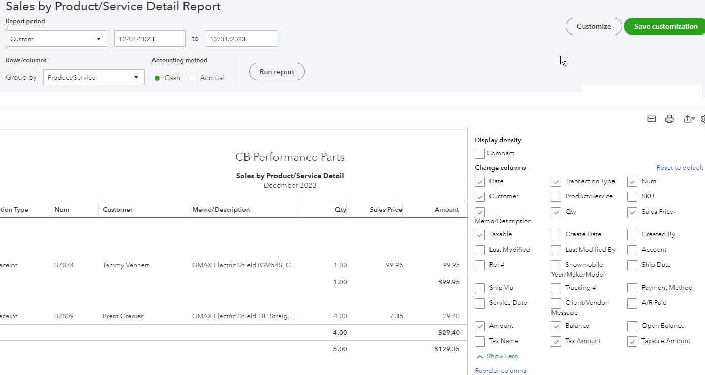 QBO Sales Tax Liability Report total does NOT match other reports
