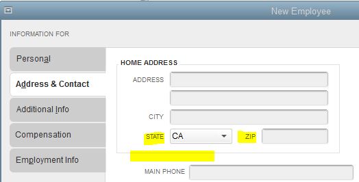 Non resident alien employee address