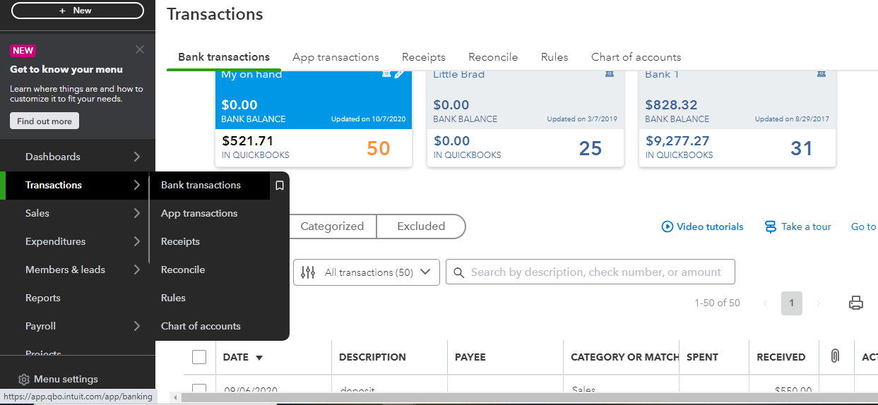 How to change a bank account