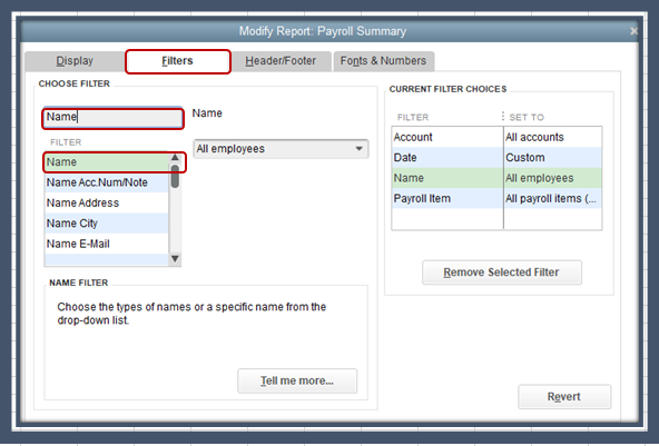 Payroll report showing all pay data for all emplyees BY pay period over ...