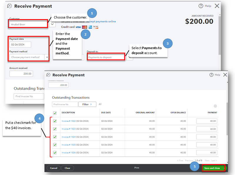 Solved: ACH payment & reversal