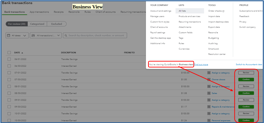 Solved: What happend to the "review" and "confirm" buttons under ...