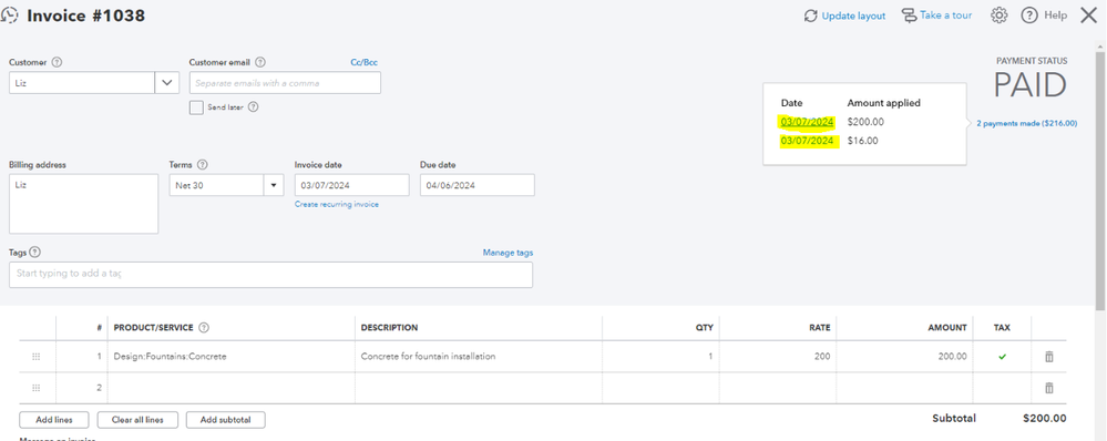 Can I reopen an invoice after it is closed? | QuickBooks Community