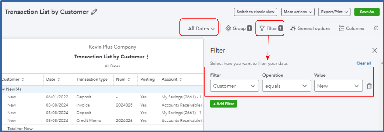 Entering Received Customer Payment without an Invoice