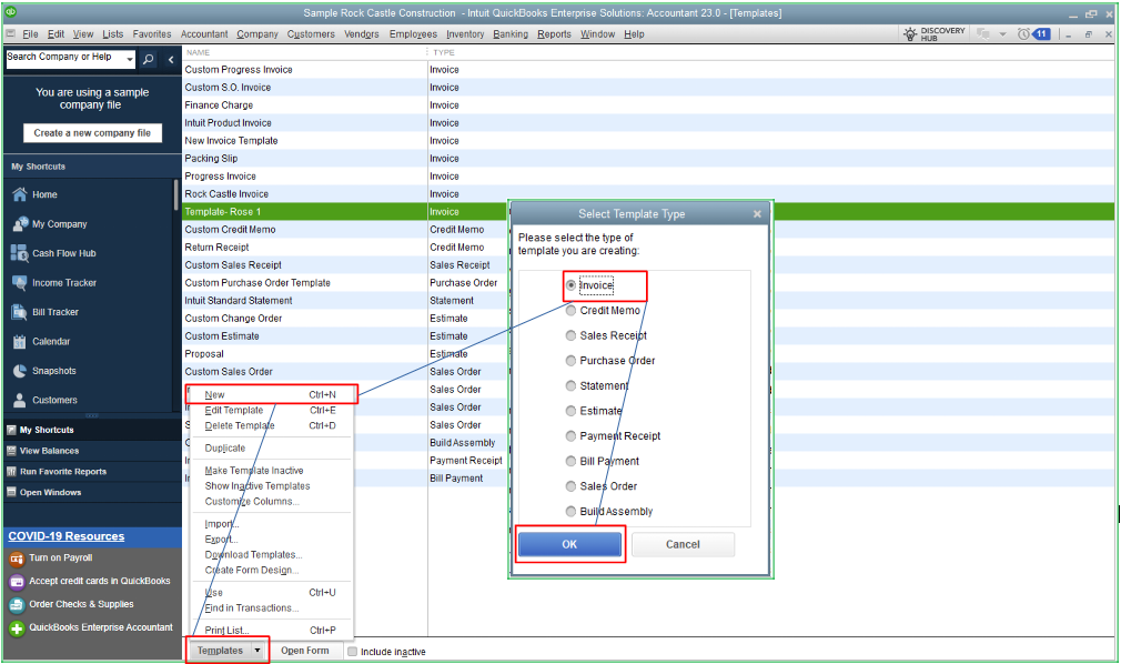 Adding more info to invoice header