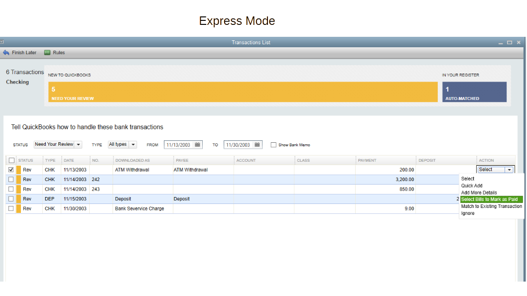 Importing credit card statements / data