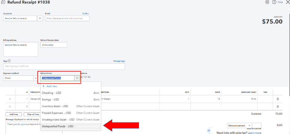 Solved: Reconciling Credit Card Refunds