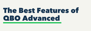 The best features of QBO Advanced