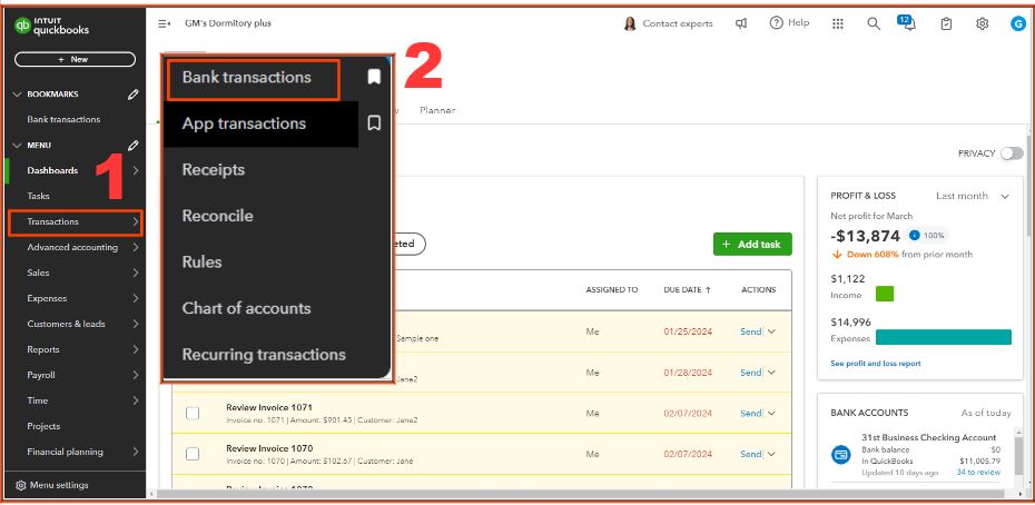 How do I stop my bank account from reactivating? I have changed the ...