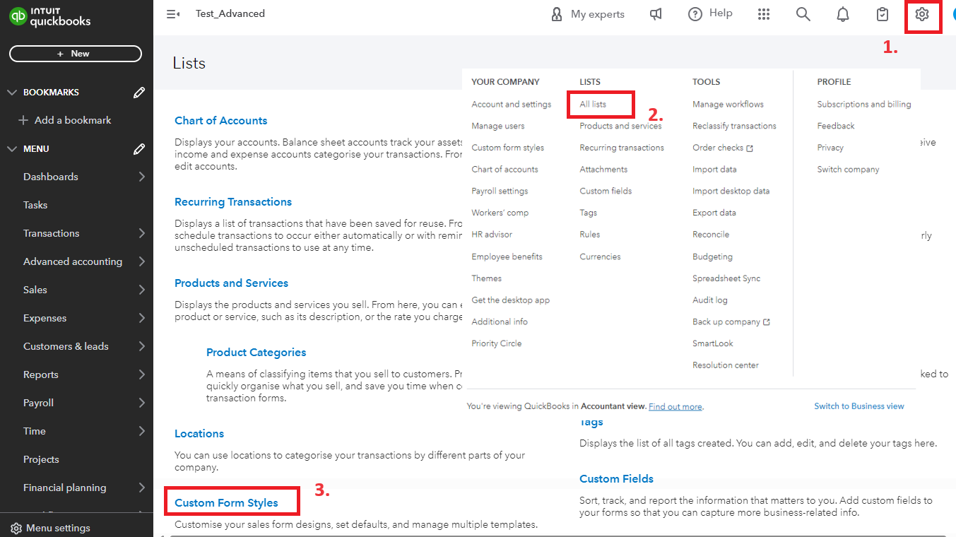 Can you change Estimate to show Quote in quickbooks online?