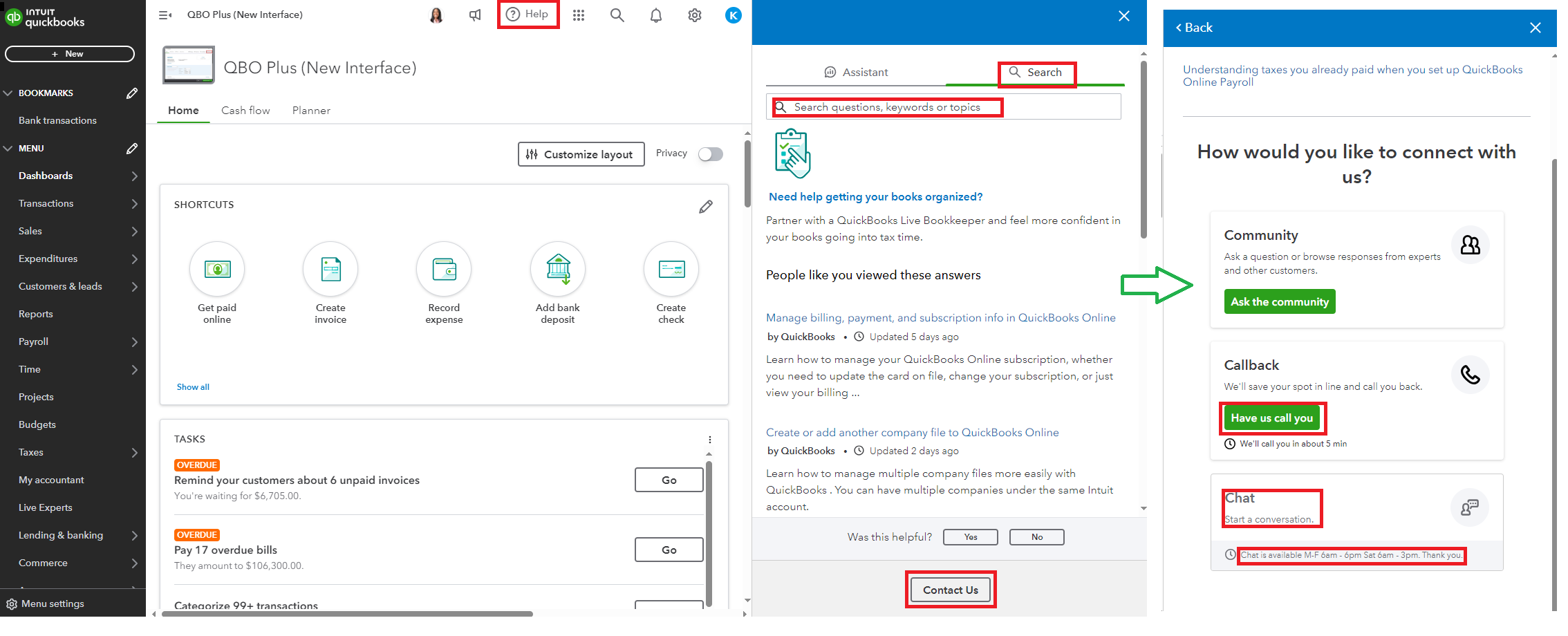 Can the company information reflect the customer facing address ...