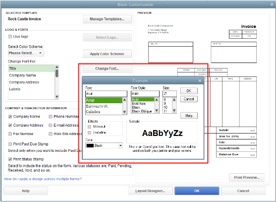 Solved: print invoice history on the invoice
