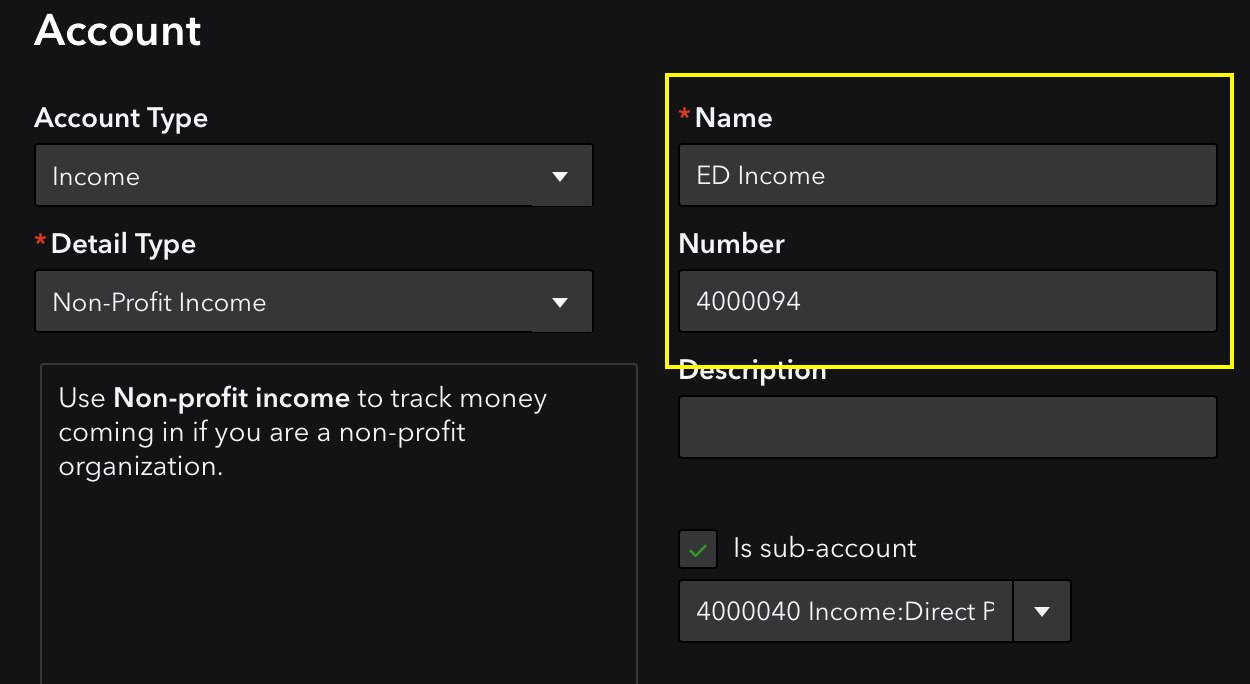 Solved: Changing the number and description of GL accounts
