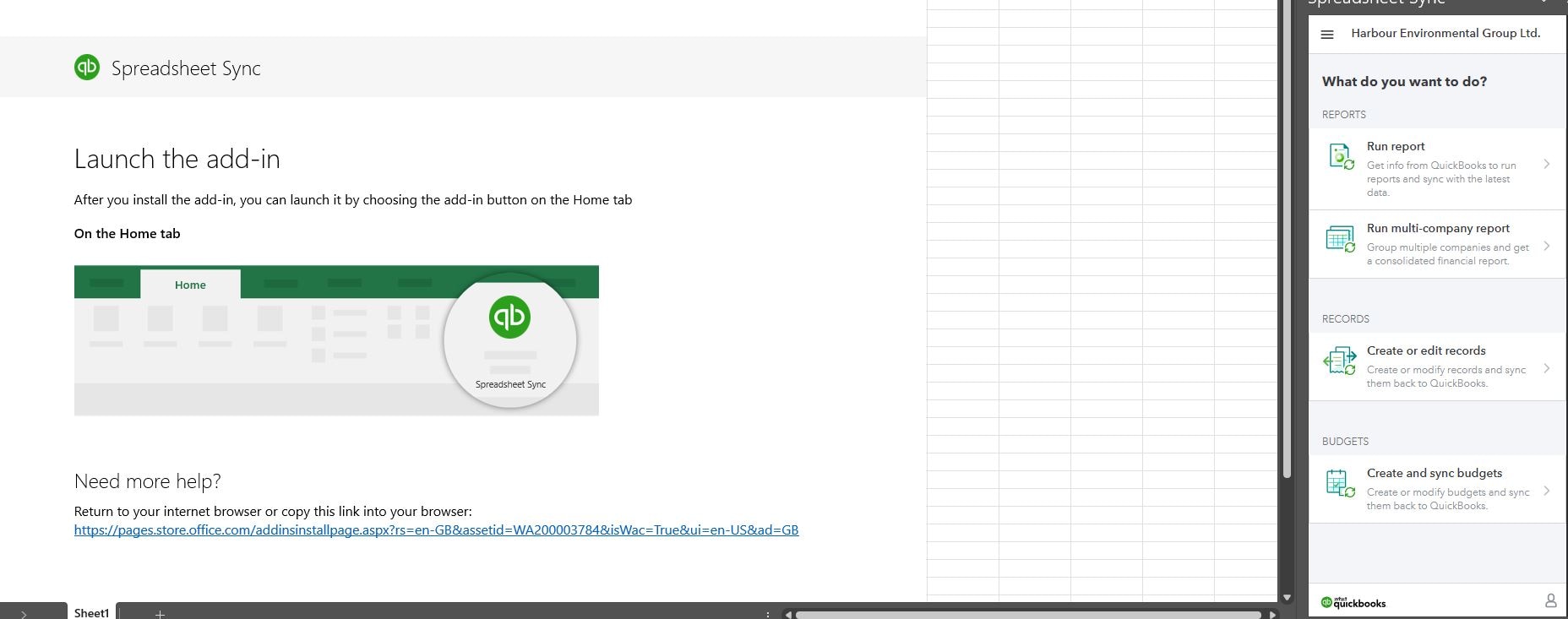 Spreadsheet Sync - Build A Report