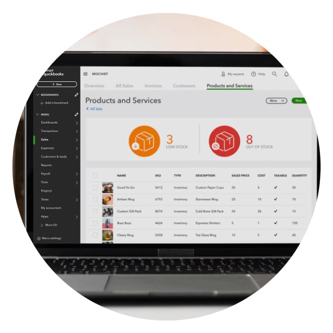 Inventory Tracking Software for Small Business | QuickBooks Canada