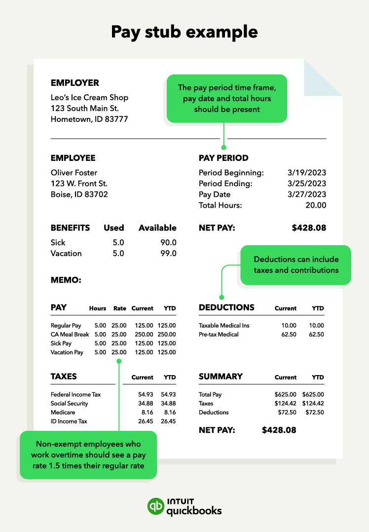 Paystub