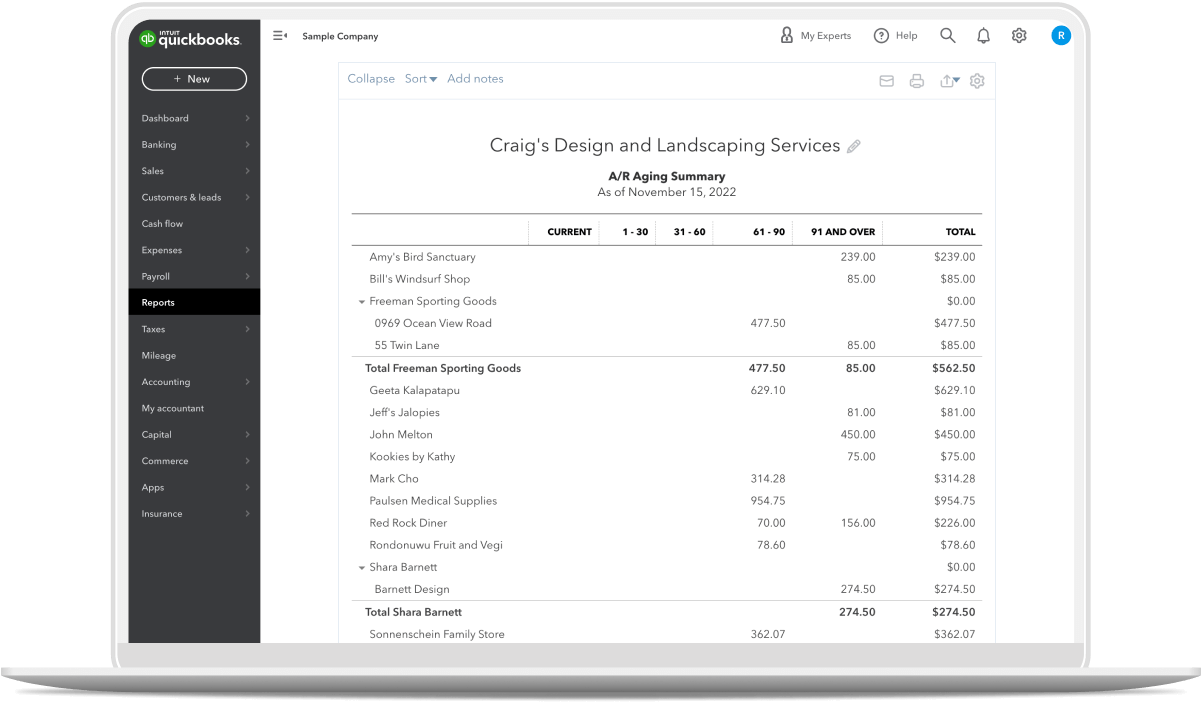 Accounts Receivable Software | QuickBooks