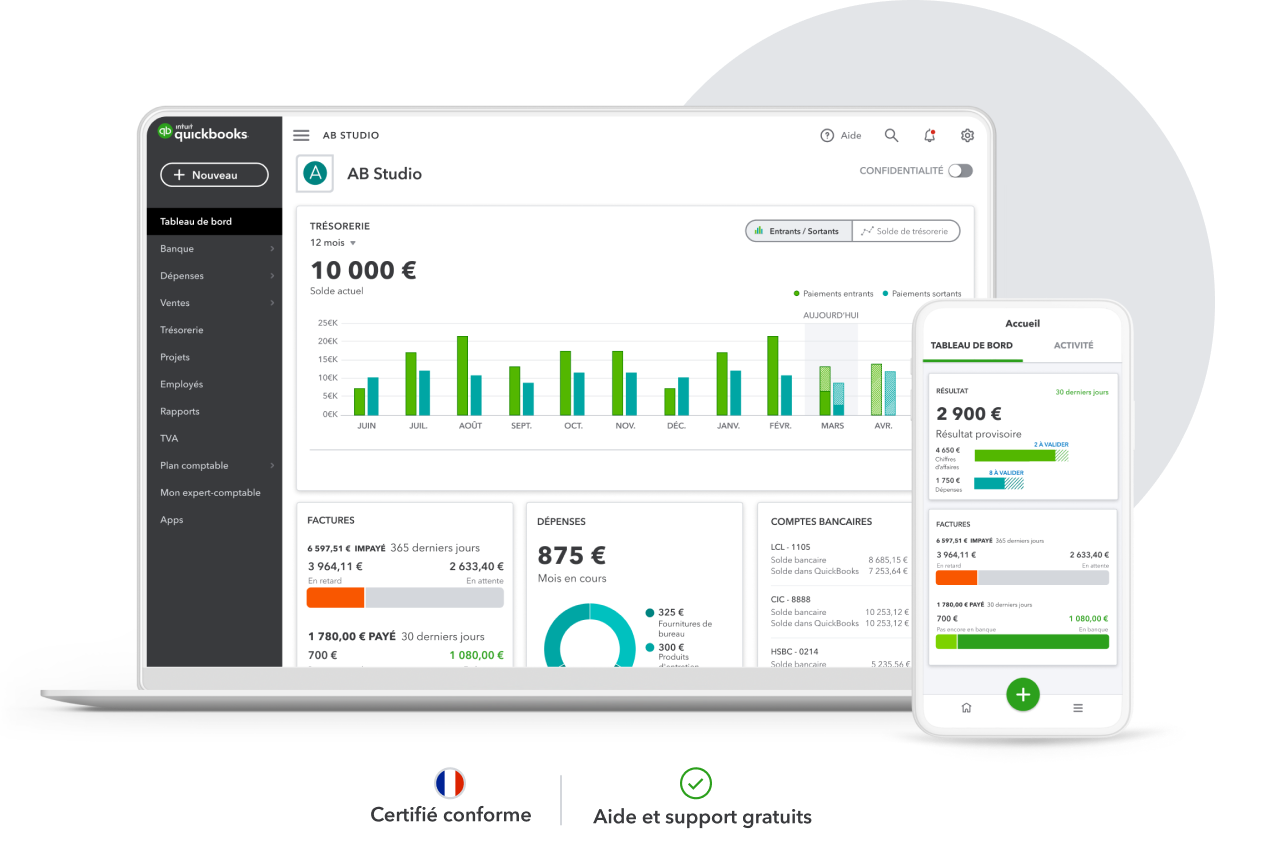 QuickBooks | Le logiciel de gestion en ligne pour experts-comptables