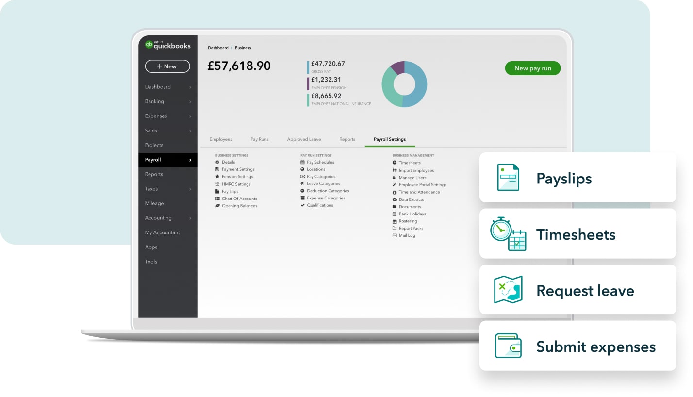 Payroll Management Software for Small Businesses | QuickBooks